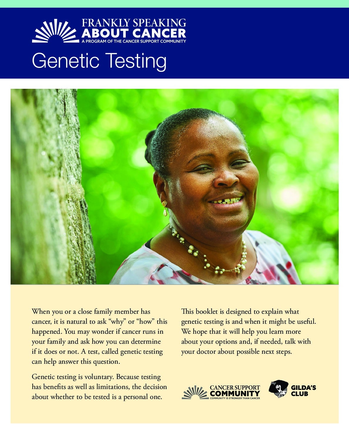 Precision Medicine | Cancer Support Community